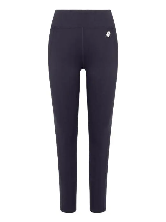 DALIX Ghost Comfort Stretch Leggings - Navy Blue