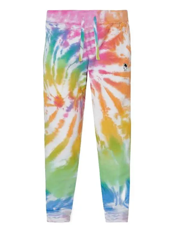DALIX Astronaut Tie Dye Fleece Jogger Pant - Eternity