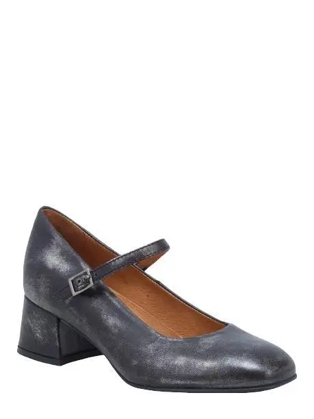 Miz Mooz Gabbie Mary Jane Pump - Gunmetal