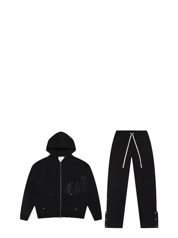 GODSPEED Og Logo Vvs V2 Sweatsuit - Black