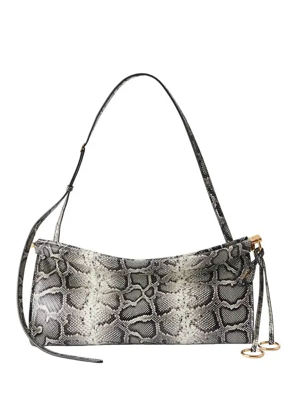 Alaïa Le Click Snake-effect Eel Shoulder Bag - Animal Print