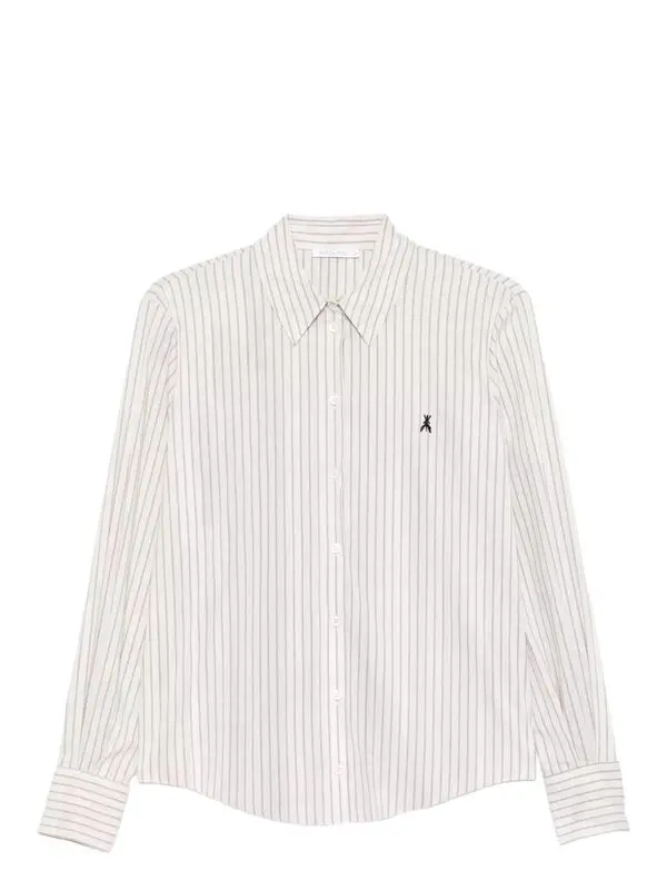 Patrizia Pepe Striped Shirt - Neutrals