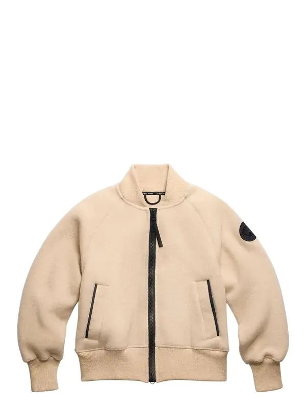 Canada Goose Sierra Fleece Bomber Jacket - Light Tan