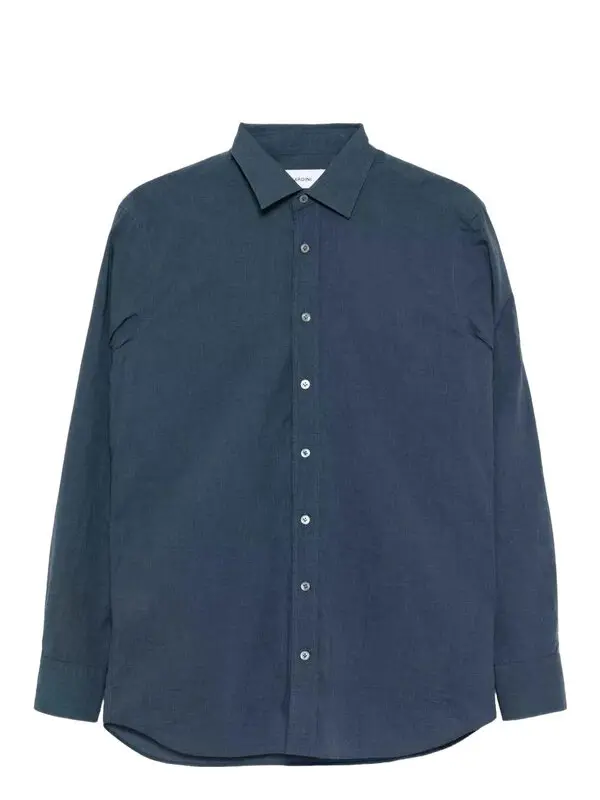 LARDINI Cotton Shirt - Blue