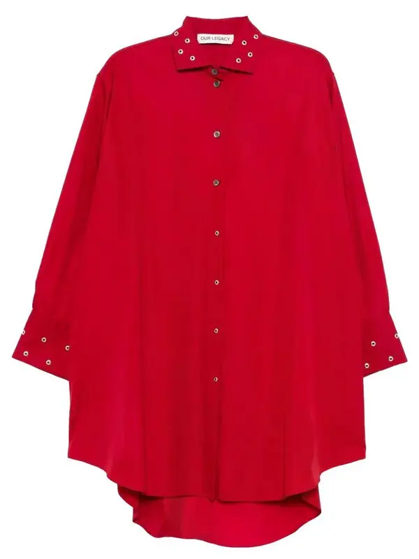 Our Legacy Frock Mini Dress - Red