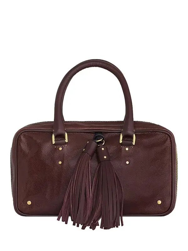 Rebecca Minkoff Tassel Bowling Satchel - Sable