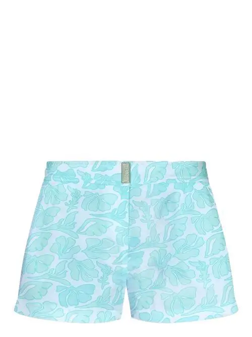 Vilebrequin Stretch Printed Swim Shorts - White