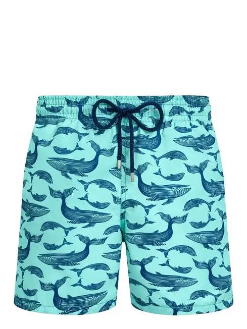 Vilebrequin Printed Swim Shorts - Blue