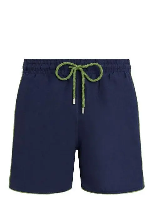 Vilebrequin Linen Swim Shorts - Blue