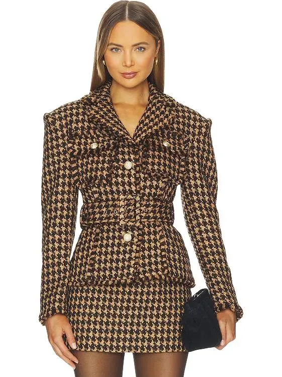 Ronny Kobo Janice Jacket - Chocolate Camel