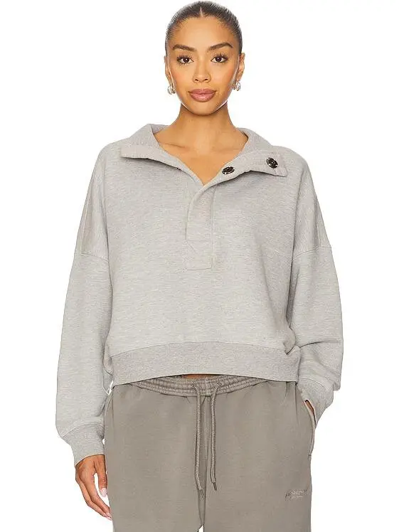 Free People X We The Free Timeless Pullover - Heather Grey