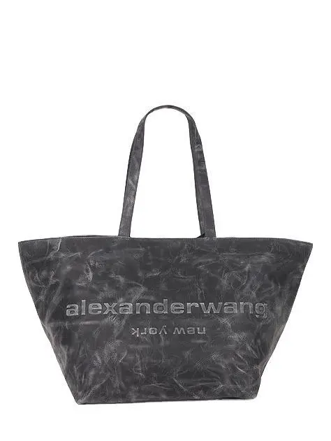 Alexander Wang Punch Tote - Distressed Grey Smoke