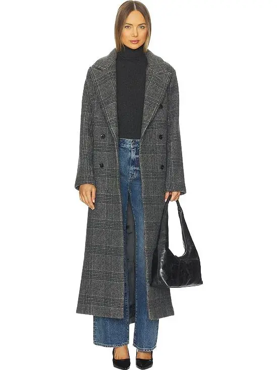 SAMSOE SAMSOE Sajilla Coat - Grey Check