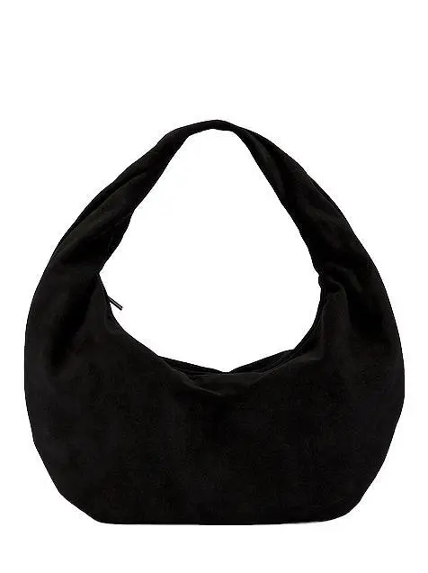 FLATTERED Alva Shoulder Bag - Suede Black