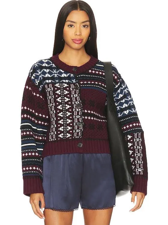 Sea Linea Fair Isle Cardigan - Multi