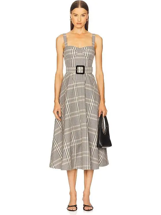 Cara Cara Calypso Dress - Raymond Plaid