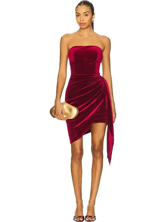 SONYA MODA Seraphina Dress - Merlot