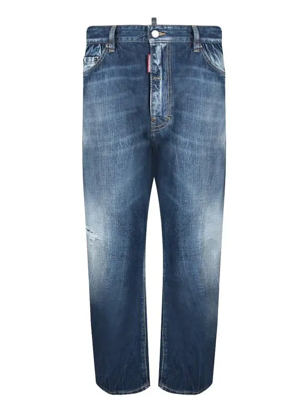 Dsquared2 Five-pocket Relaxed Fit Jeans - Blue
