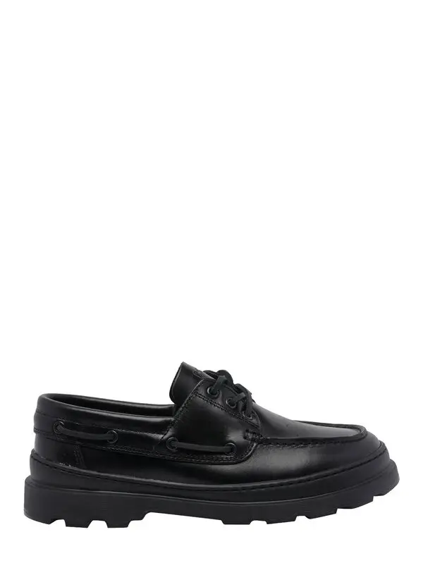 Camper Brutus+ Leather Loafers - Black