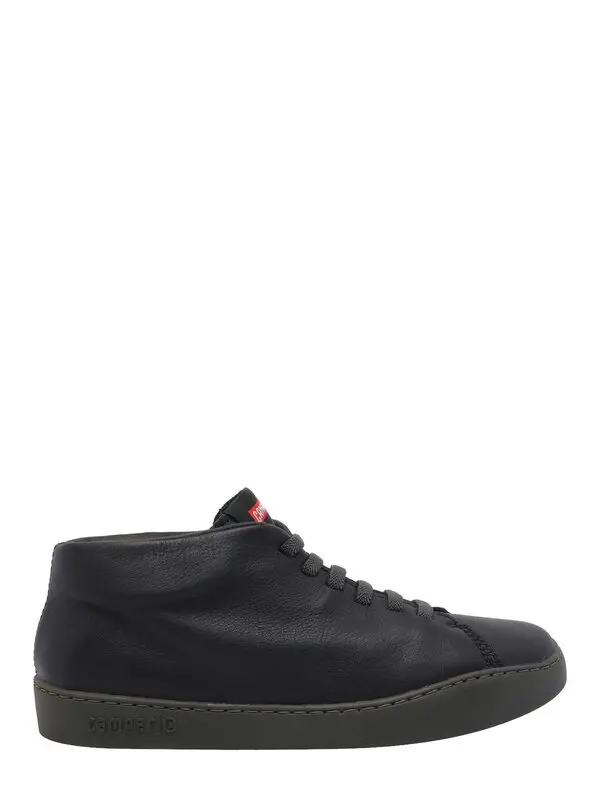 Camper Lace-up Leather Sneakers - Black
