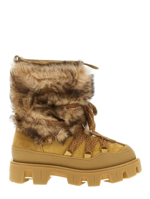 Moncler Peak Après Ankle Boots - Brown