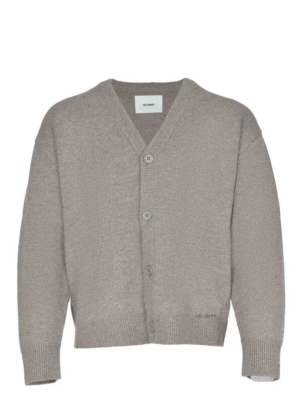 Axel Arigato Wool Cardigan - Grey