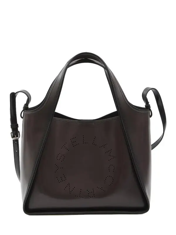Stella McCartney Tote Bag With Logo - Brown