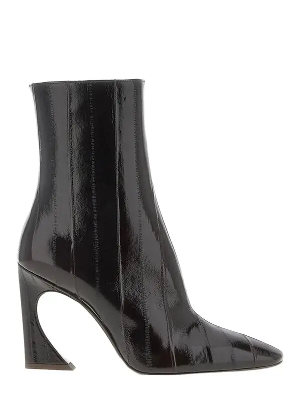 Fendi Arco Ankle Boots - Brown