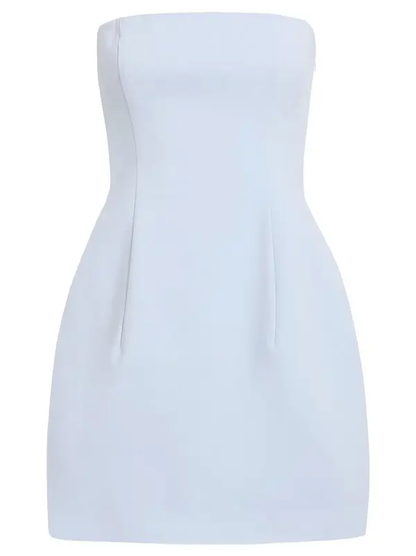 Simkhai Arta Strapless Mini Dress - Sky Blue