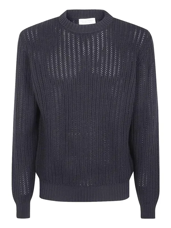 FILIPPO DE LAURENTIIS Crew Neck Sweater - Black