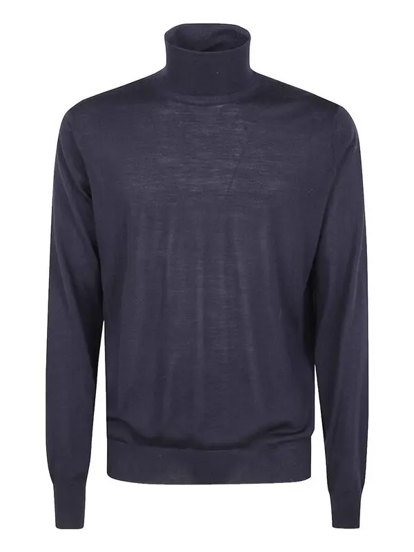 FILIPPO DE LAURENTIIS Turtleneck Sweater - Blue