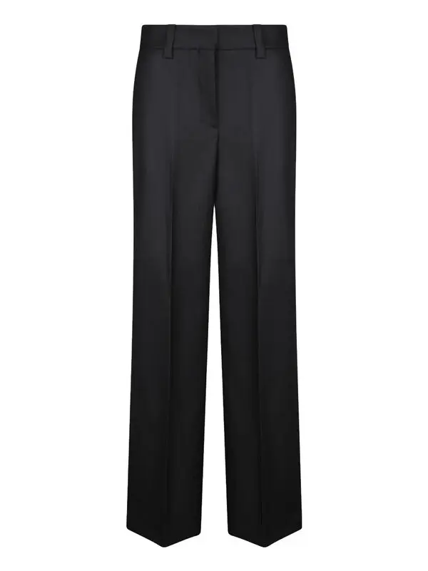 Incotex Palazzo Trousers - Black