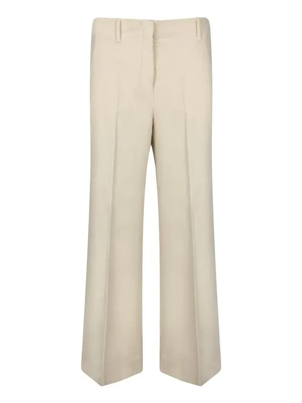 Incotex Wide-leg Trousers - Beige