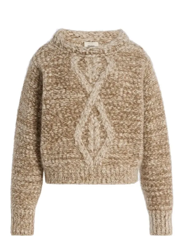 Isabel Marant Dorota Wool-blend Sweater - Neutral
