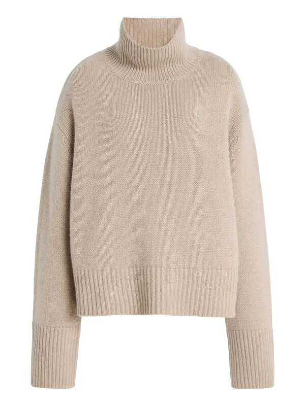 LISA YANG Fleur Cashmere Sweater - Neutral