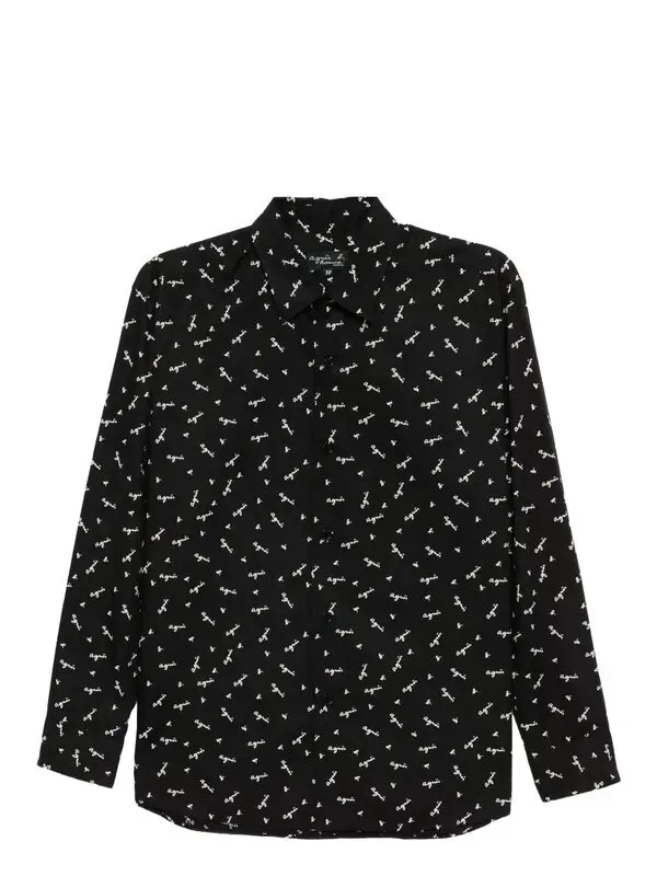 AGNES B. Chemise Andy Shirt - Black