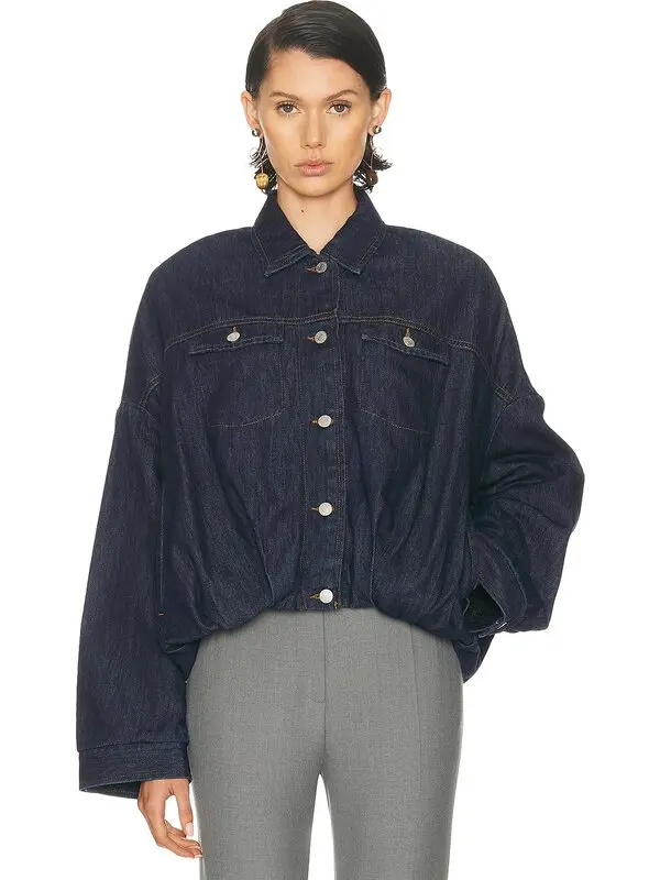 Dries Van Noten Vesto Jacket - Indigo