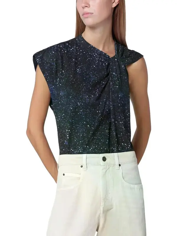Isabel Marant Étoile Twisted T-shirt - Blue