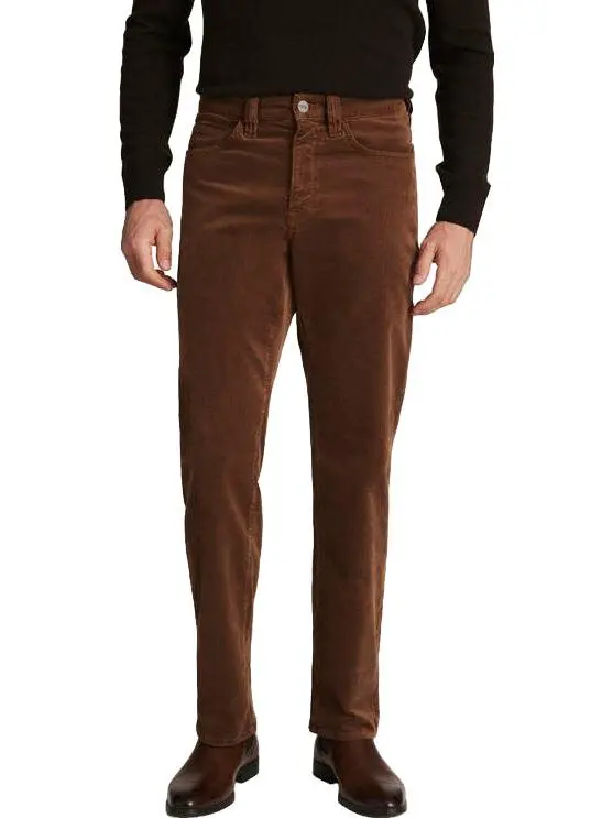 34 Heritage Relaxed Straight Leg Corduroy Pants - Bourbon Cord