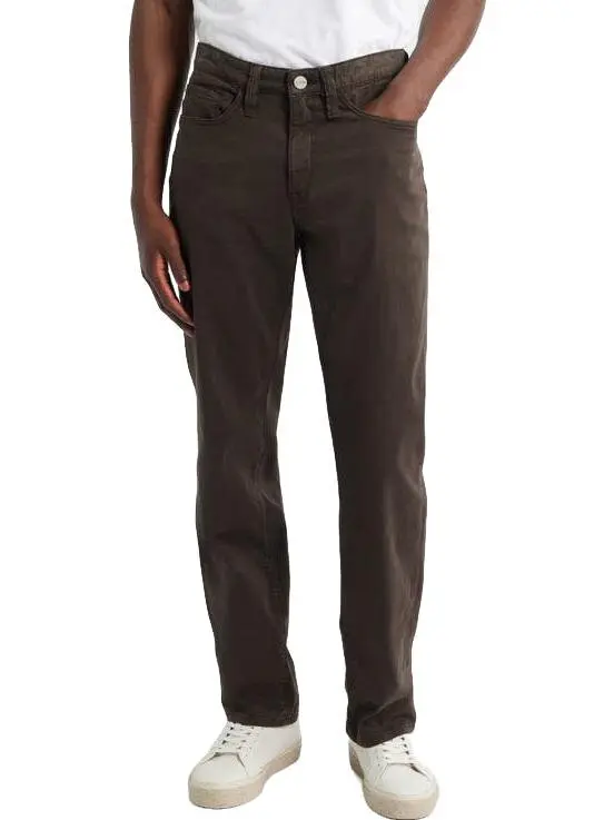 34 Heritage Charisma Relaxed Straight Leg Twill Pants - Brunette Twill