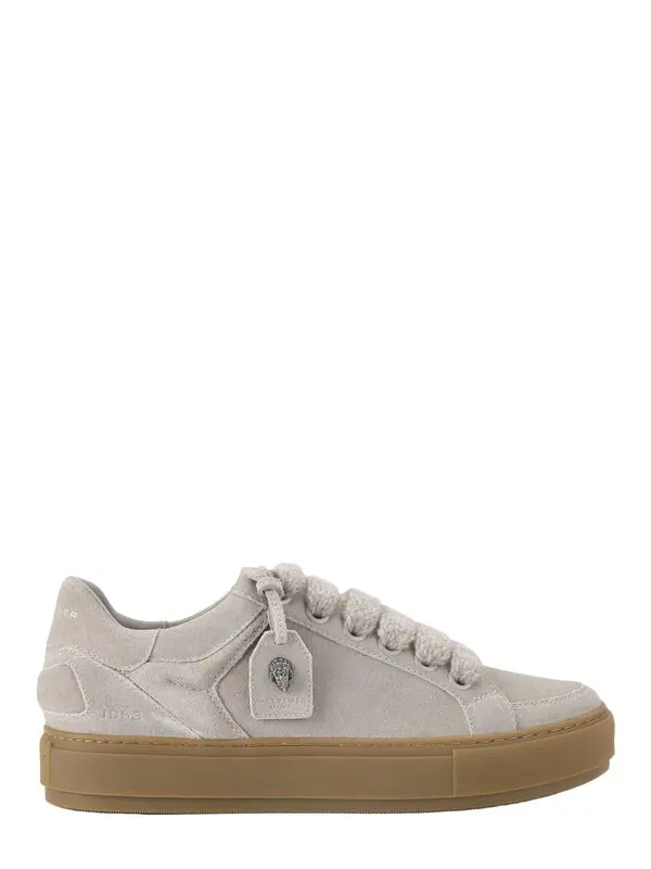 Kurt Geiger Suede Southbank Tag Sneakers - Grey