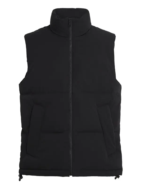 Sandro Padded Technical Gilet - Black