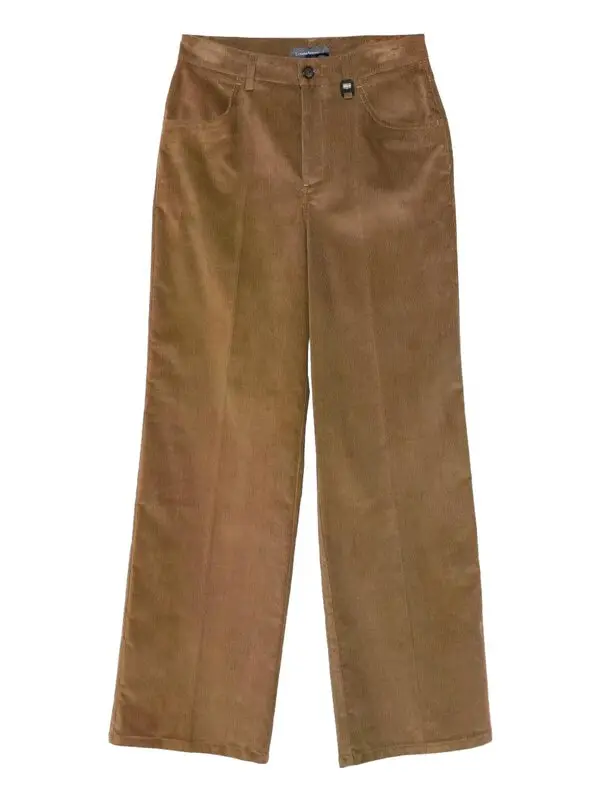Lorena Antoniazzi Corduroy Trousers - Brown