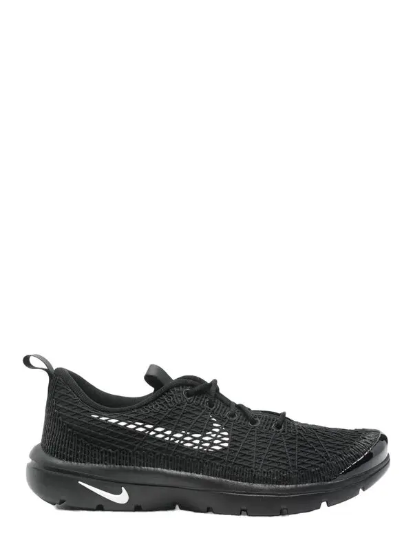 Comme Des Garçons Mesh Low-top Sneakers - Black