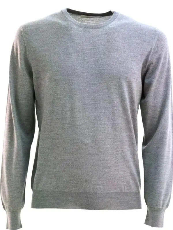 MAURO OTTAVIANI Crew-neck Pullover Sweater - Grey
