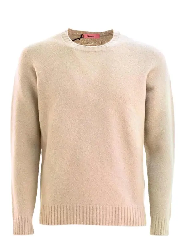 DRUMOHR Ribbed Crew-neck Sweater - Neutrals