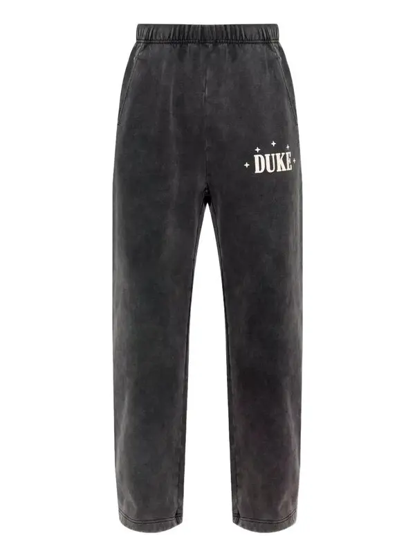 DUKE + DEXTER Logo-detail Sweatpants - Grey