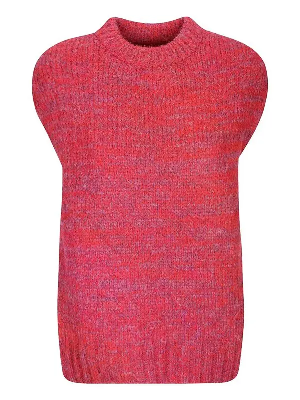 THIBAULT VAN DER STRAETE Sleeveless Pullover - Red