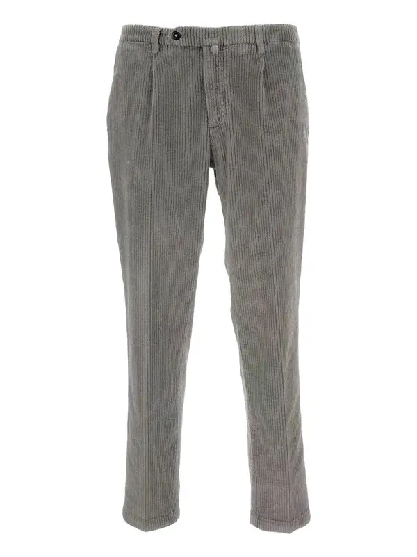BRIGLIA 1949 Corduroy Trousers - Grey