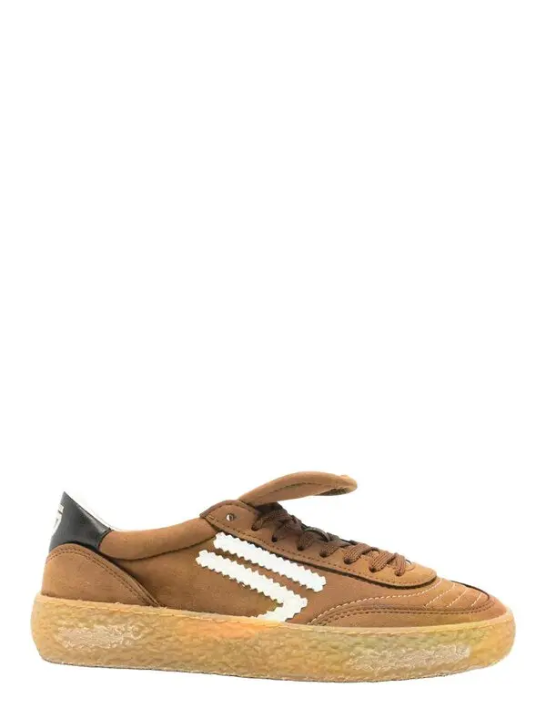PURAAI Polly Tab Sneakers - Brown